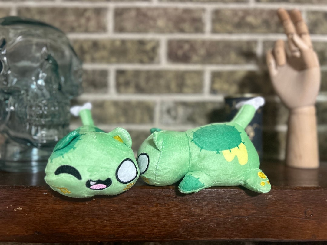 Zombie Cat Plushie, Zombie Kitty Plush - Etsy