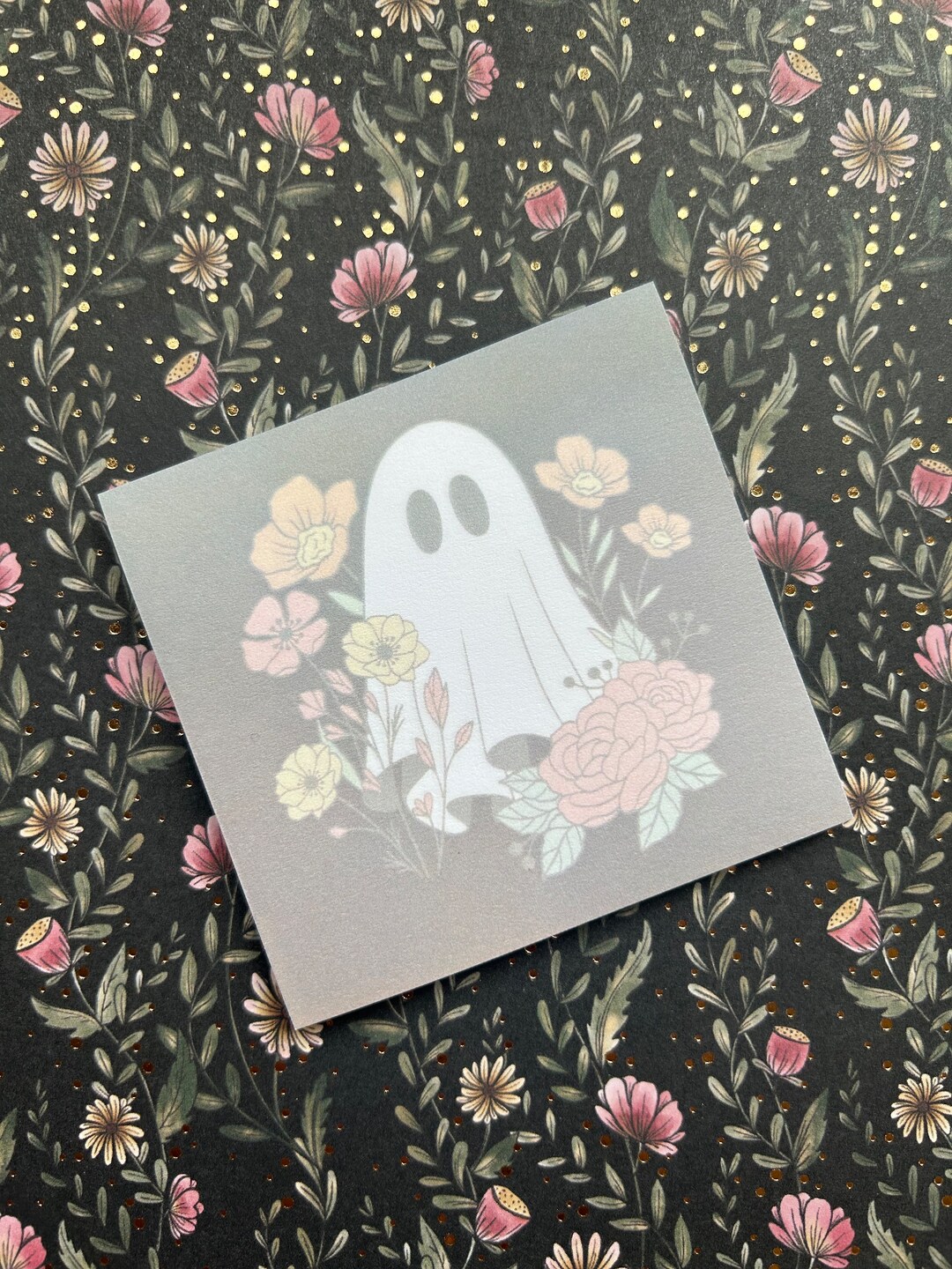 Ghost Sticky Notes, Spooky Stationary, Gothic Notepad - Etsy