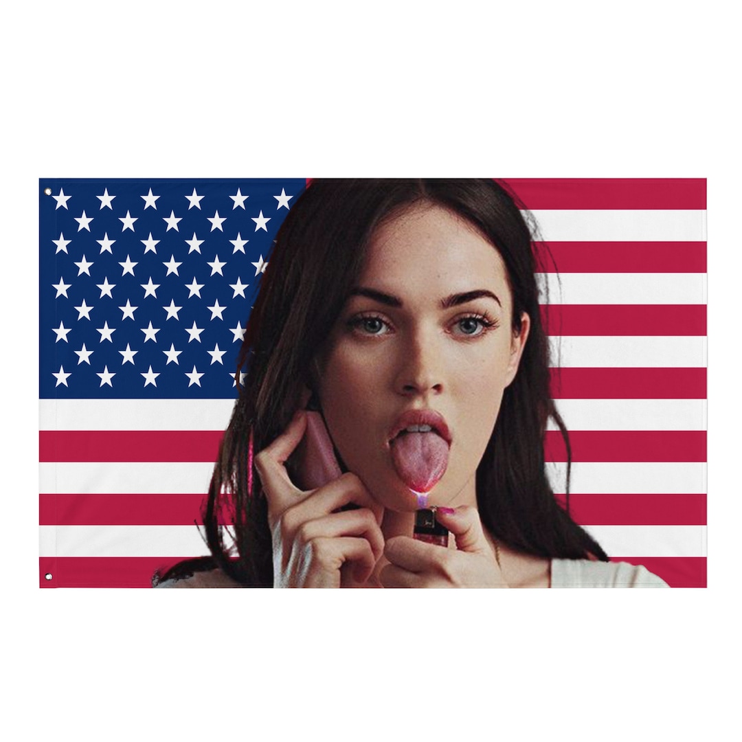 Megan Fox American Flag Iconic Jennifers Body Tapestry - Etsy