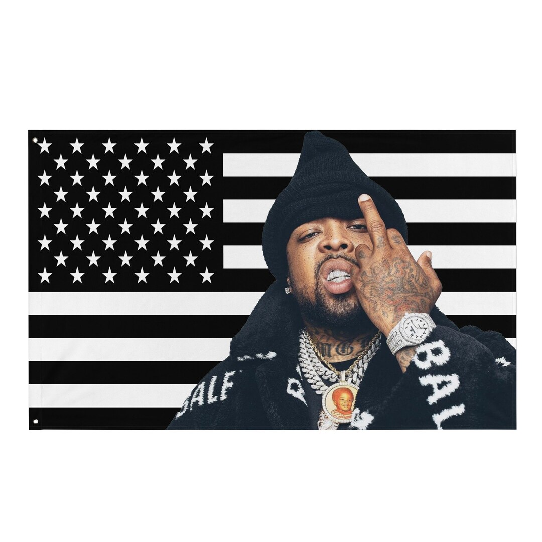 Westside Gunn American Flag Hip Hop Tapestry Decor - Etsy