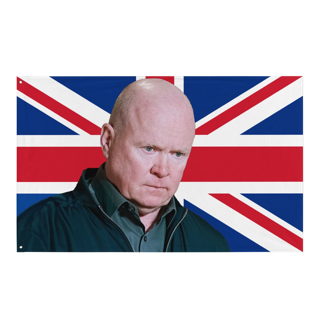Phill Mitchell Flag Eastender Legend UK Tapestry - Etsy