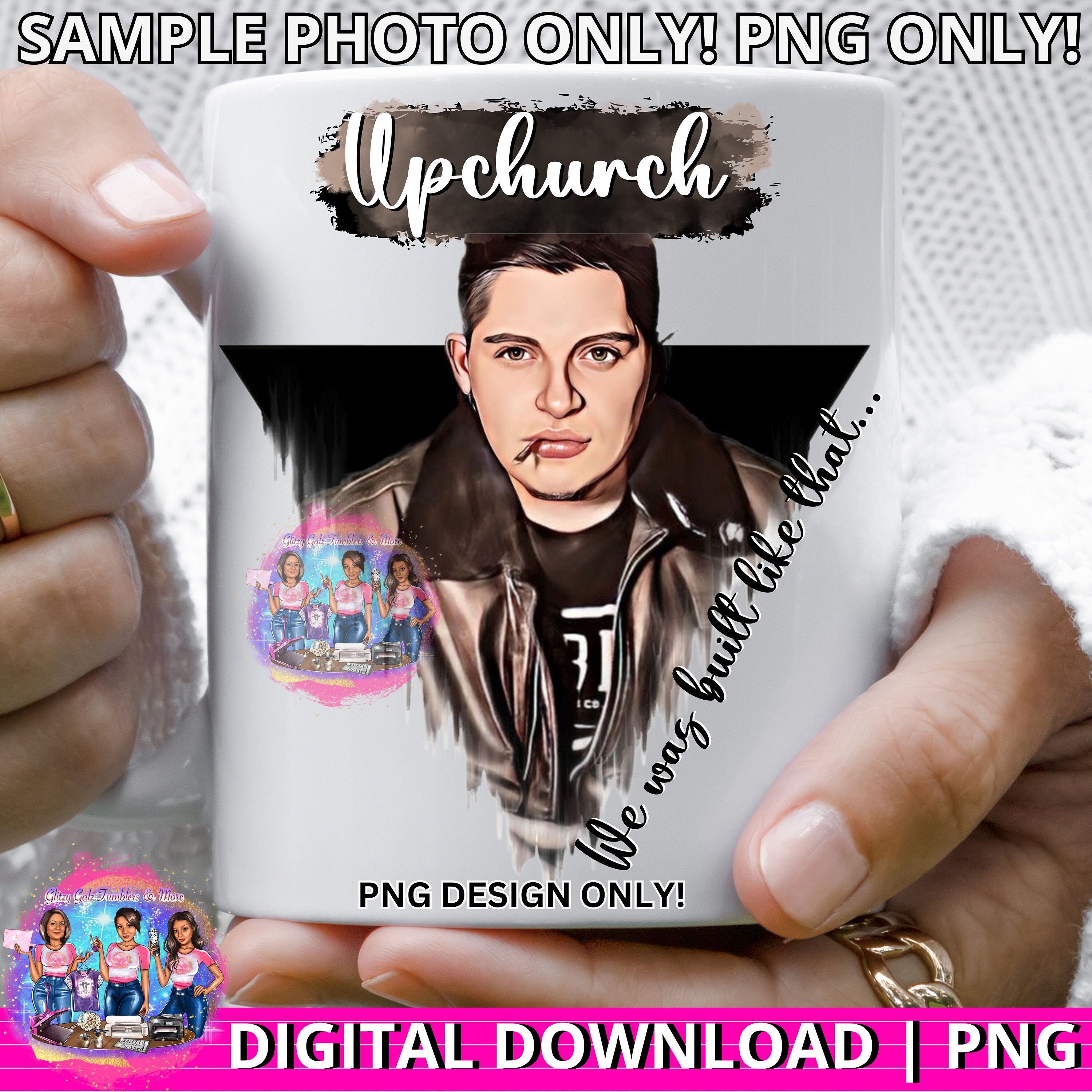 Upchurch Digital Image, PNG Design, Built Like That Print Design ...