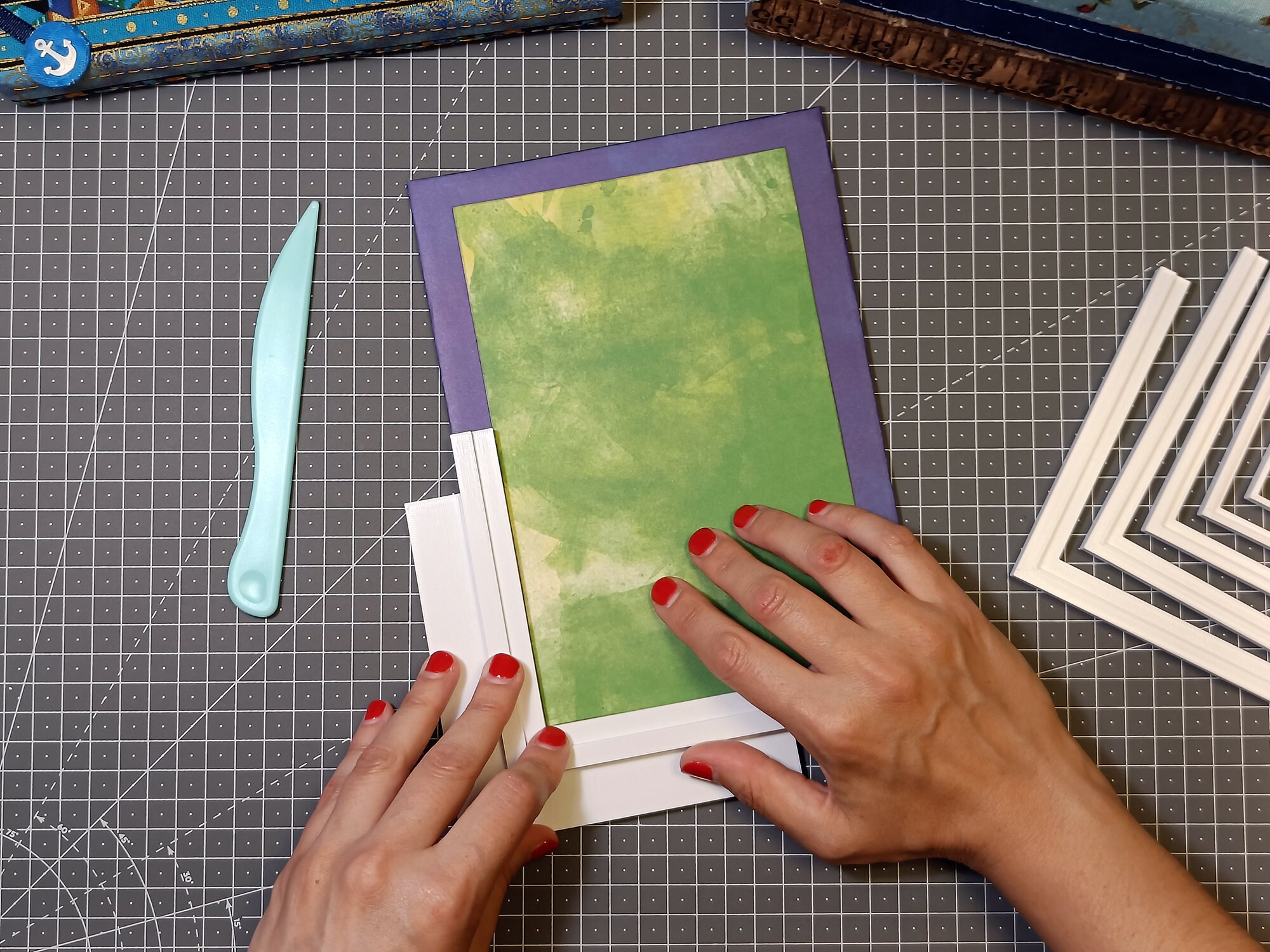 Margin Guide Tools/ Line up Corner Tool / Card Making / - Etsy