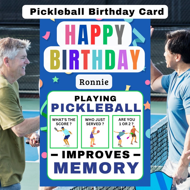 Pickleball Cards - Etsy
