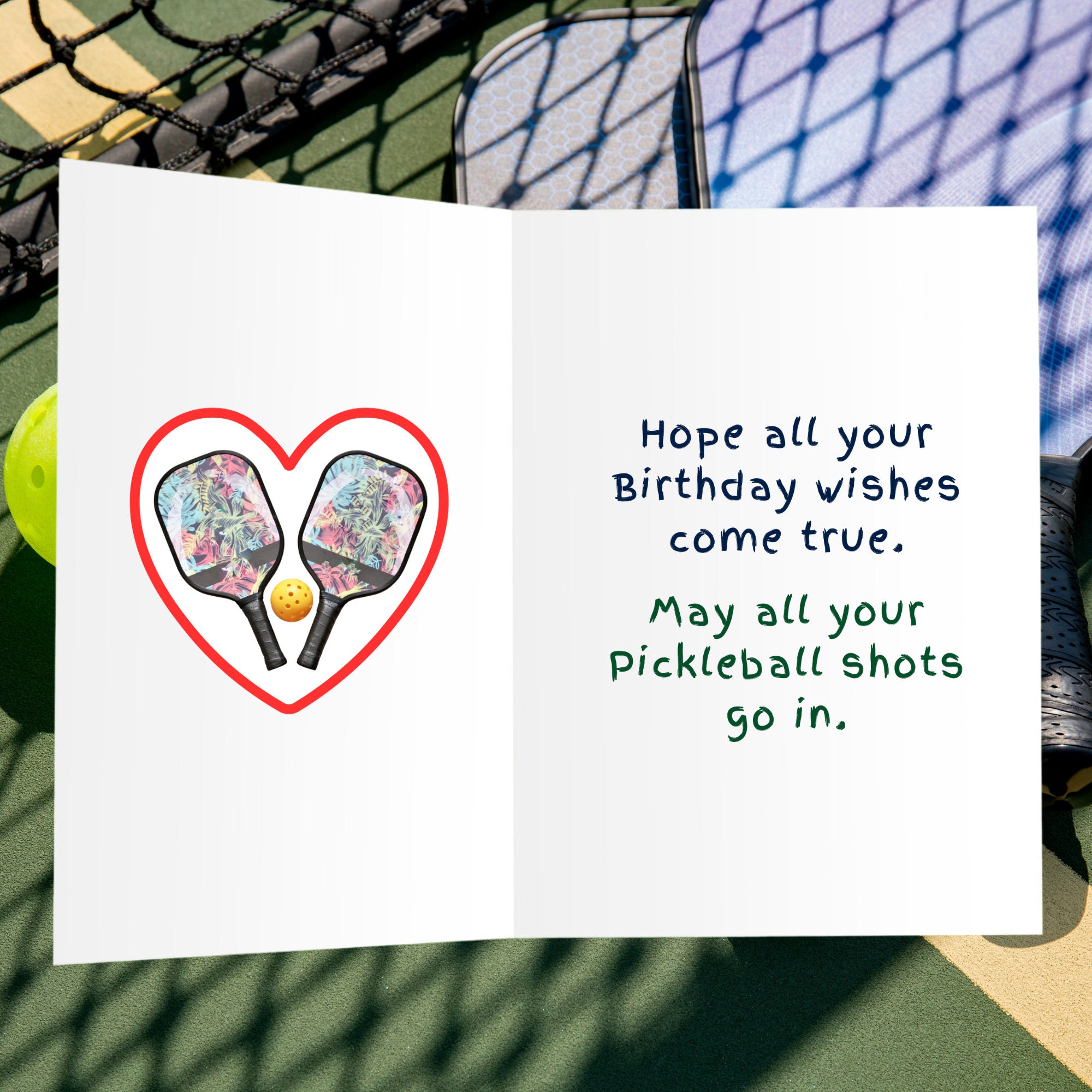 Pickleball Card Pickleball Gift for Pickleball Player Pickleball Gifts ...