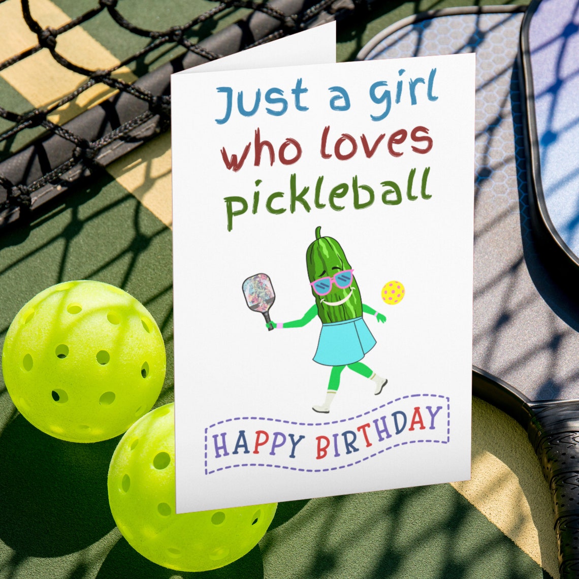 Pickleball Card Pickleball Gift for Pickleball Player Pickleball Gifts ...