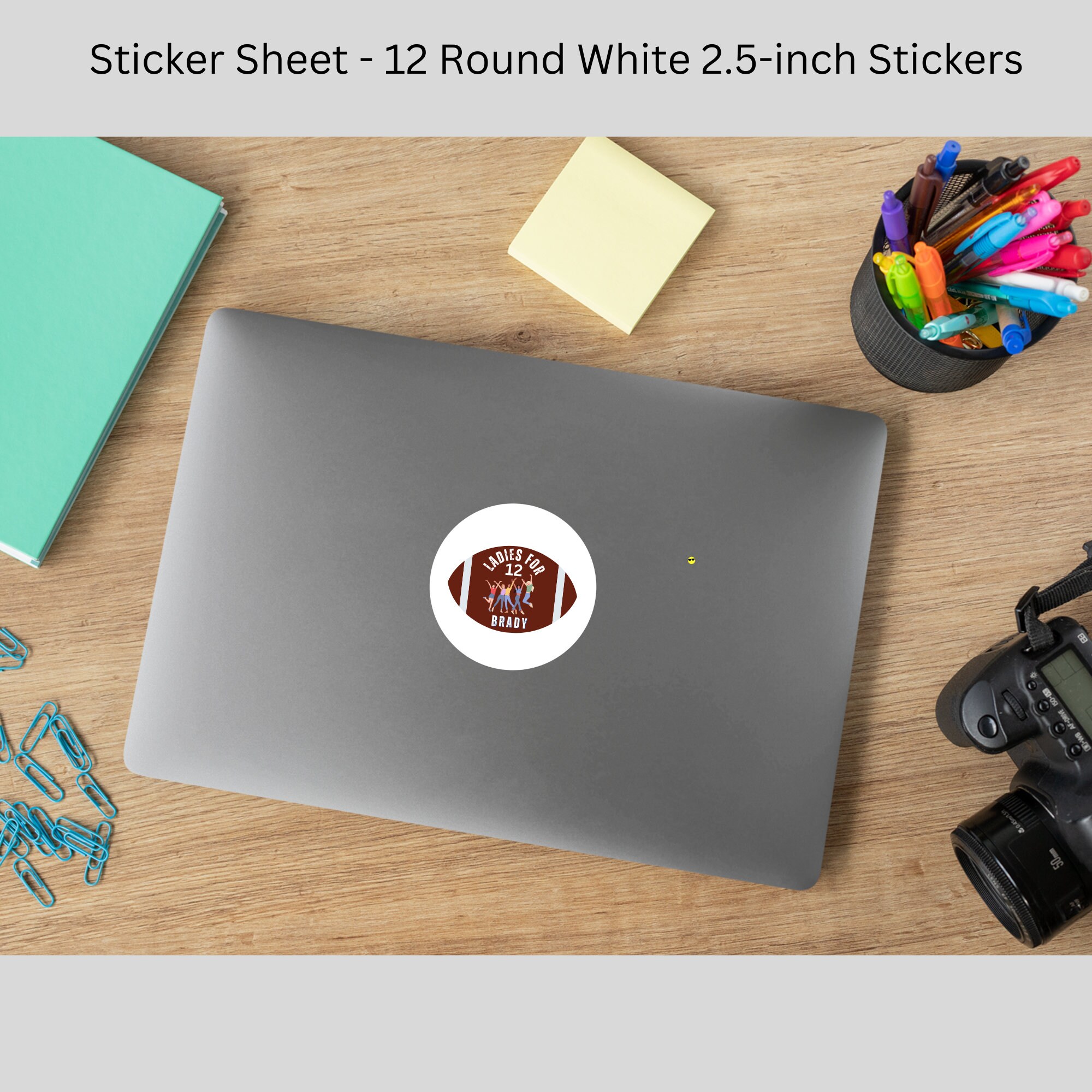 Brady Stickers| Ladies for Brady Laptop Stickers| Indoor Only| Round 2. ...