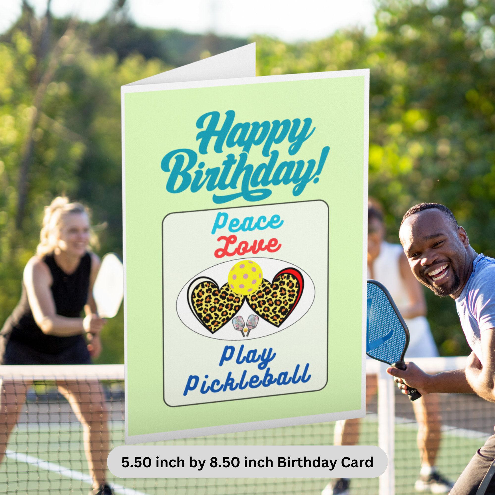 Pickleball Birthday Card Pickleball Gift for Pickleball Player ...