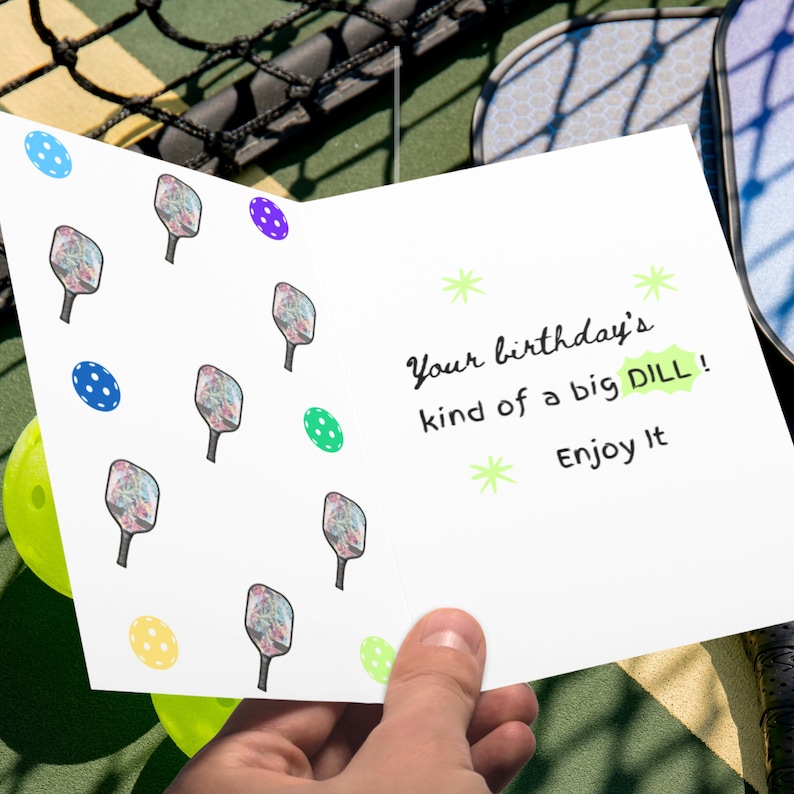 Pickleball Birthday Card Pickleball Gifts for Pickleball Gifts for Her ...