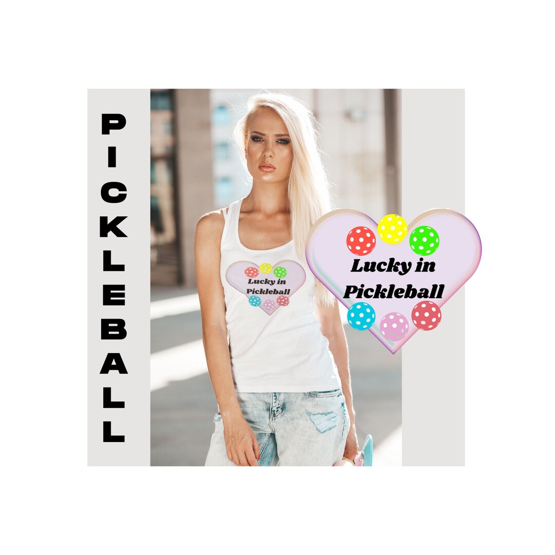 Instant Download of Pickleball, Beautiful Image of the Lucky in ...