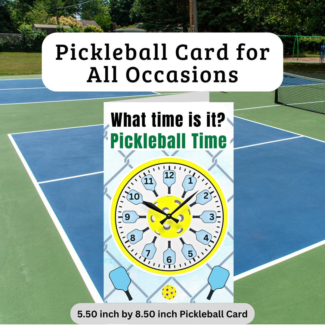 Pickleball Note Card for All Occasions Pickleball Gifts for Pickleball ...