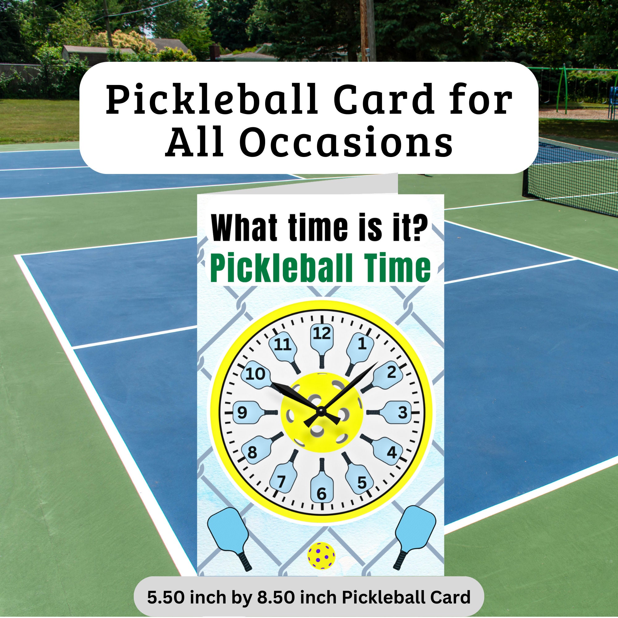 Pickleball Note Card for All Occasions Pickleball Gifts for Pickleball ...