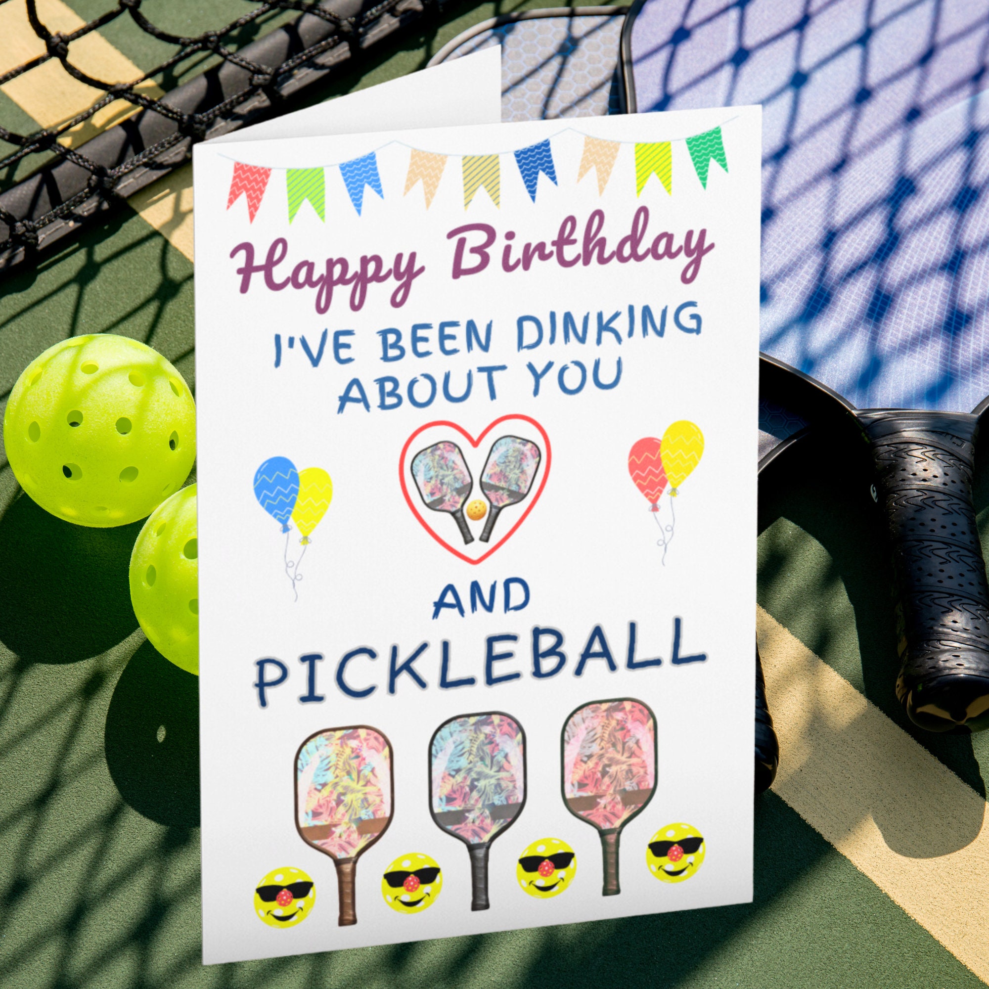 Pickleball Card Pickleball Gift for Pickleball Player Pickleball Gifts ...