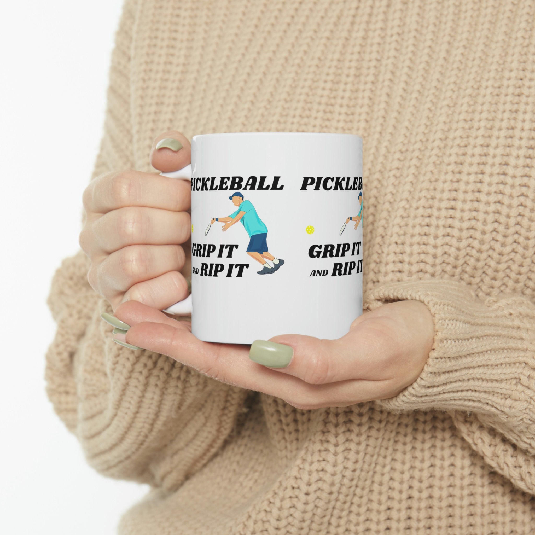 Pickleball Mug. Pickleball Gift. Funny Pickleball Gift. Ceramic Mug ...