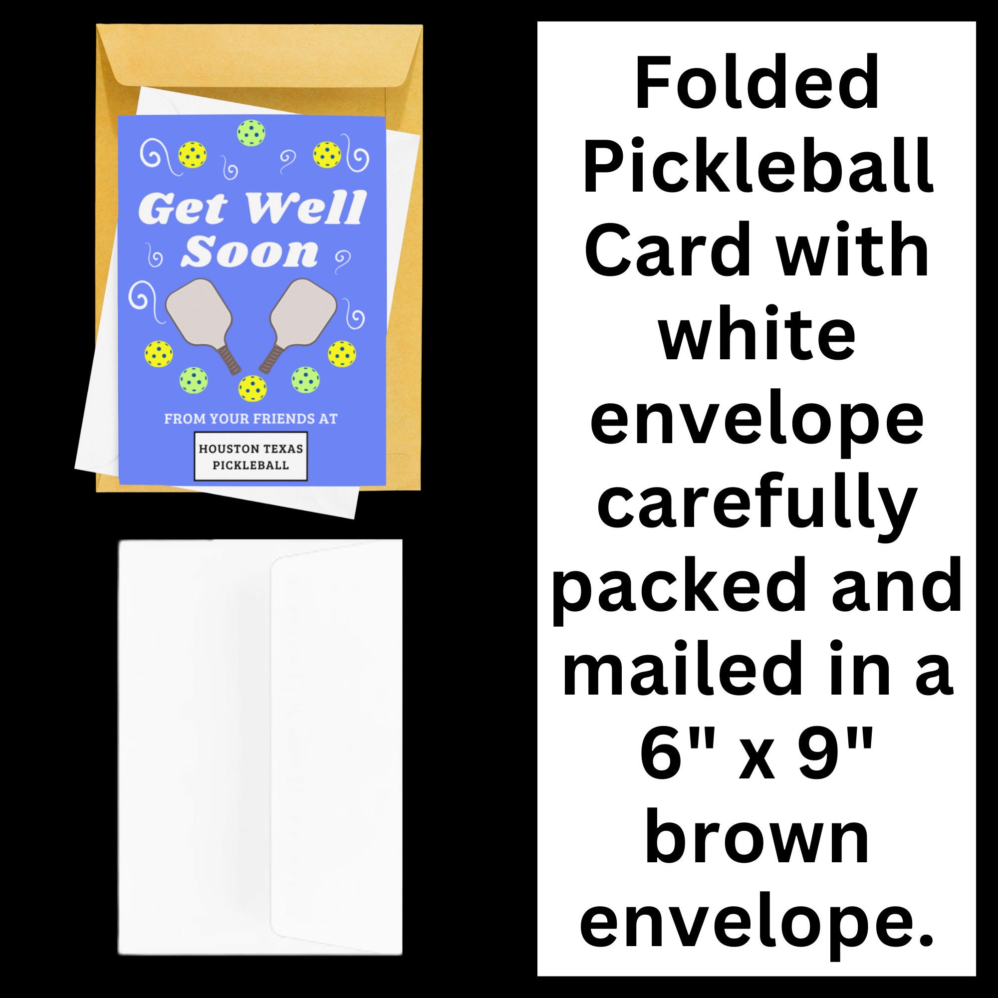 Pickleball Get Well Card Pickleball Gifts for Pickleball Gifts for Her ...