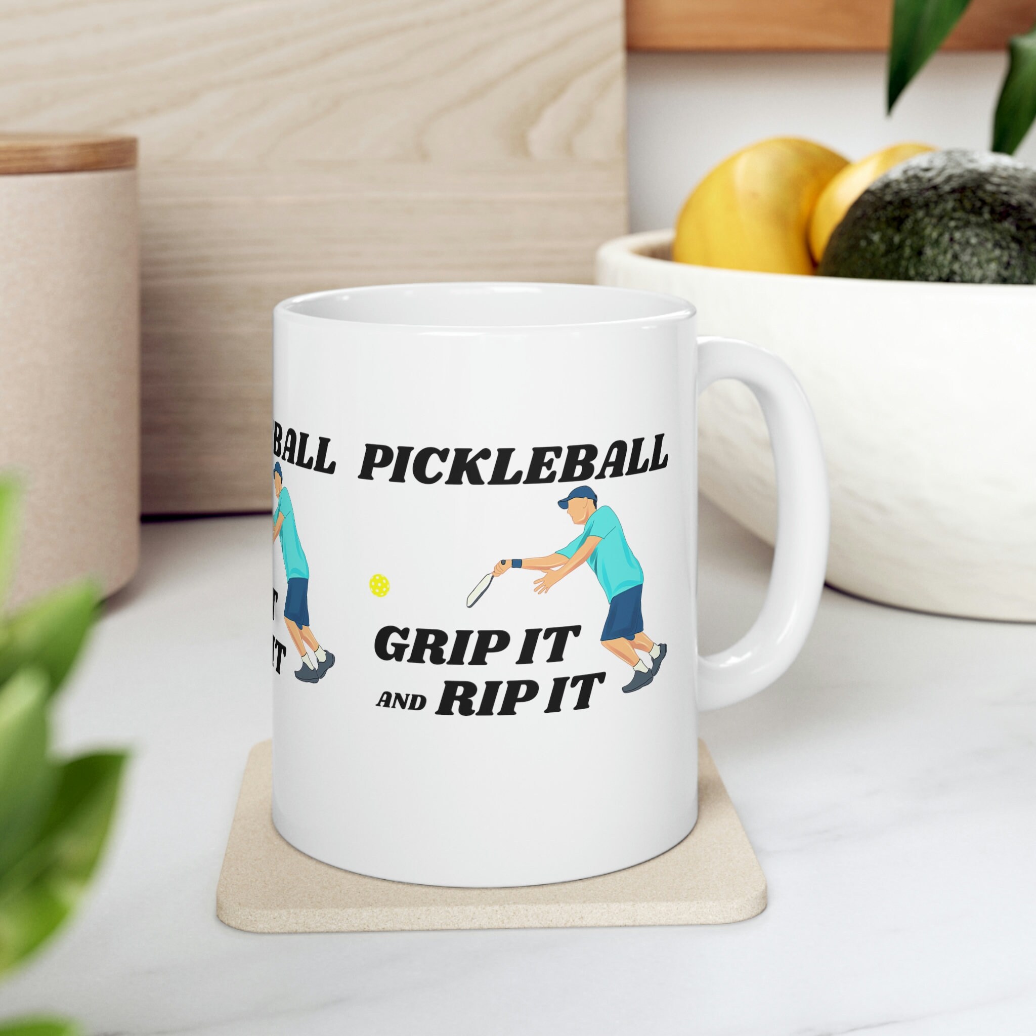 Pickleball Mug. Pickleball Gift. Funny Pickleball Gift. Ceramic Mug ...
