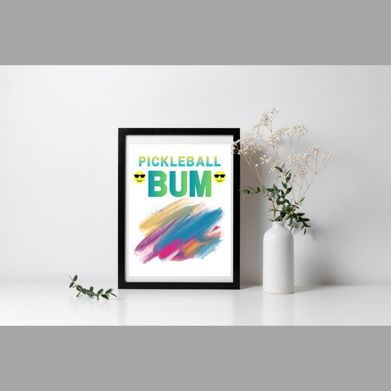 Pickleball Player Art Gift, Gift for Pickleball Players, Pickleball ...