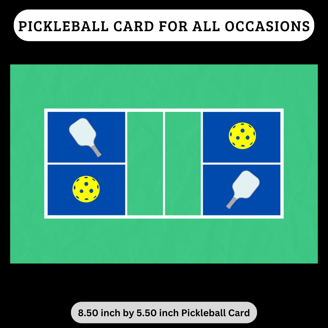 Pickleball Card for All Occasions Gifts for Pickleball Gifts for Her ...