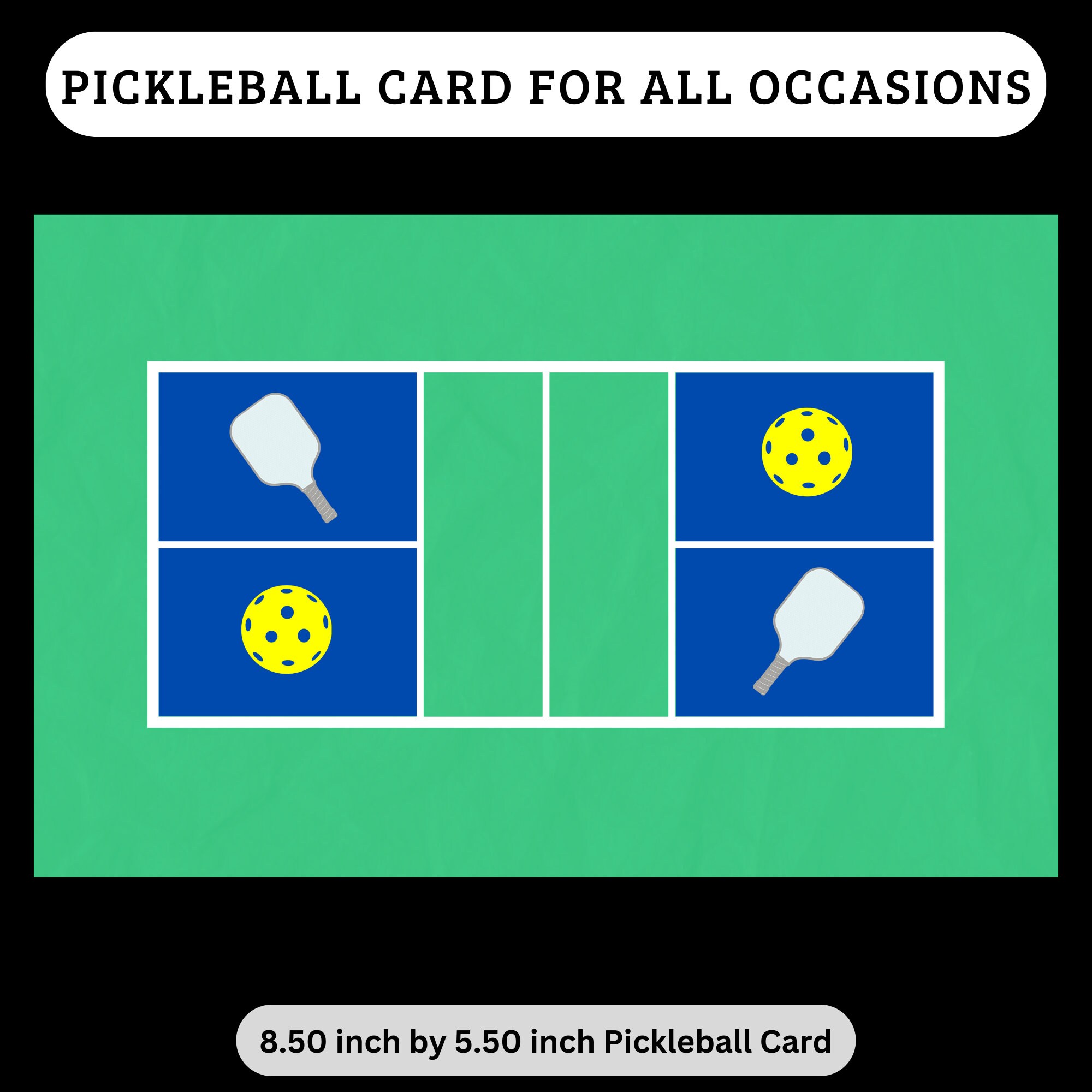 Pickleball Card for All Occasions Gifts for Pickleball Gifts for Her ...