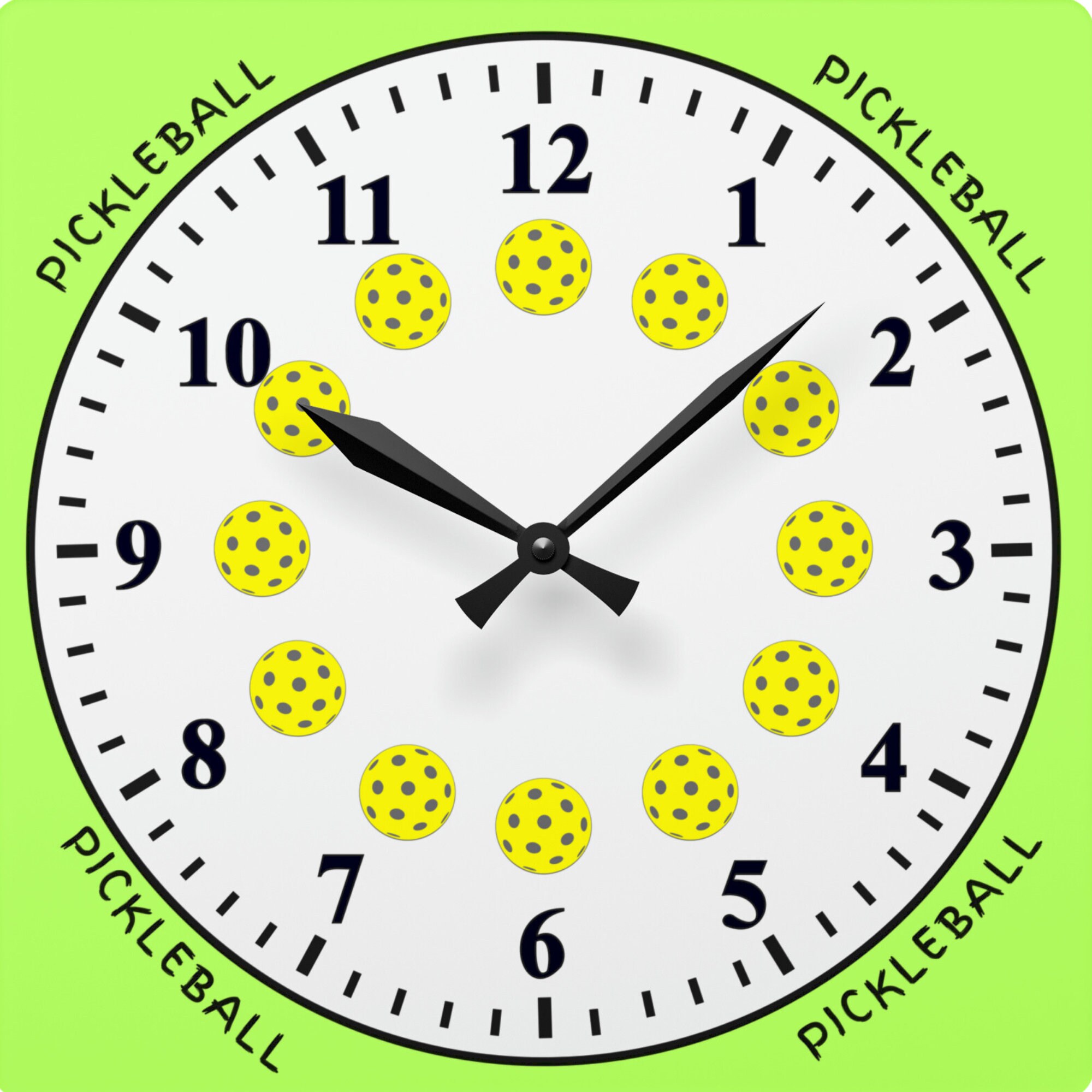 Pickleball Clock Gift for Pickleball Player Gift for Pickleball Lover ...