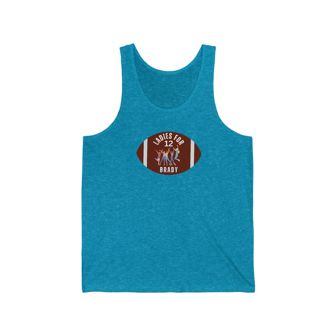 Ladies for Brady Tank Top. Funny Football Gift. Unisex Jersey Tank ...