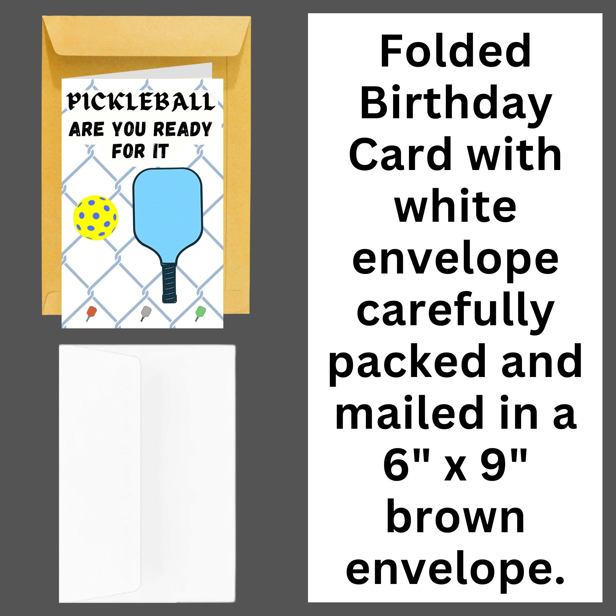 Pickleball Card for All Occasions Pickleball Gifts for Pickleball Gifts ...