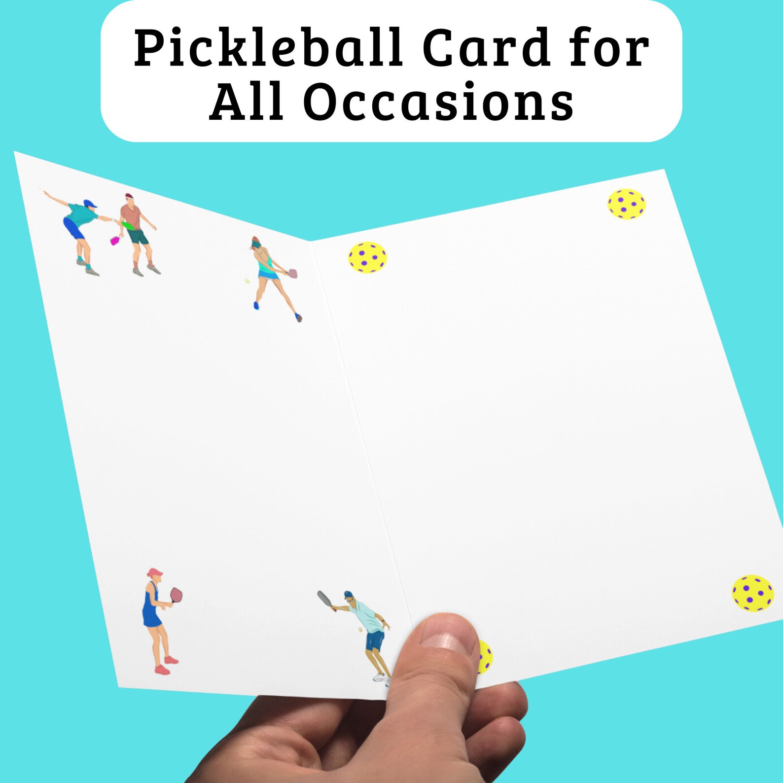 Pickleball Note Card for All Occasions Pickleball Gifts for Pickleball ...