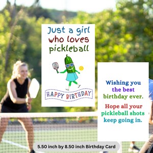 Pickleball Card Pickleball Gift for Pickleball Player Pickleball Gifts ...