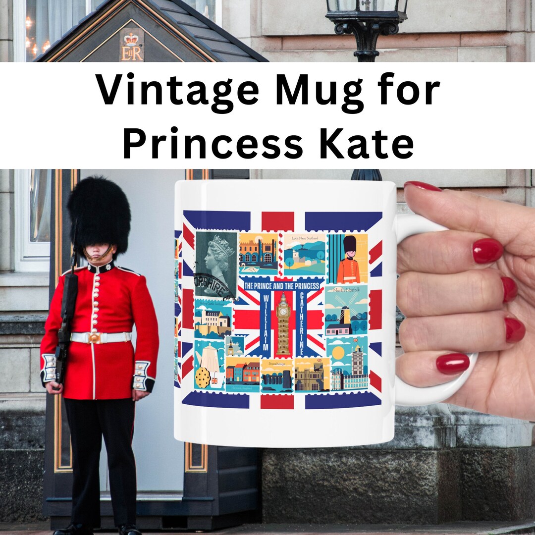 Kate Mug for Princess Kate Gift for Prince William Gift for Princess of ...