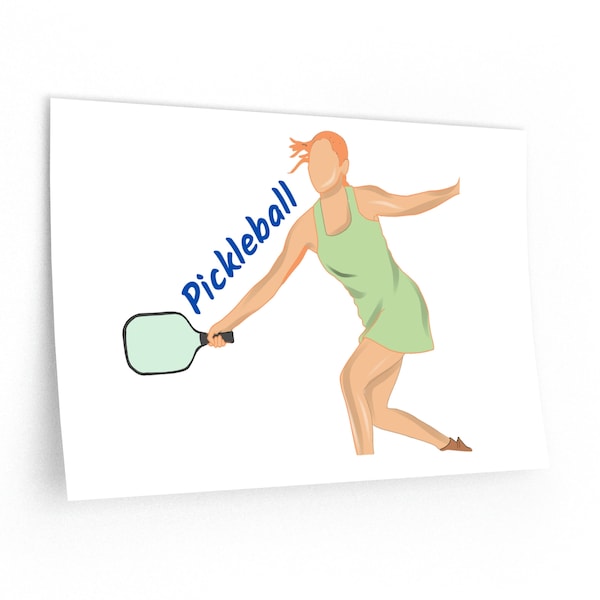 Pickleball Art Mural - Etsy