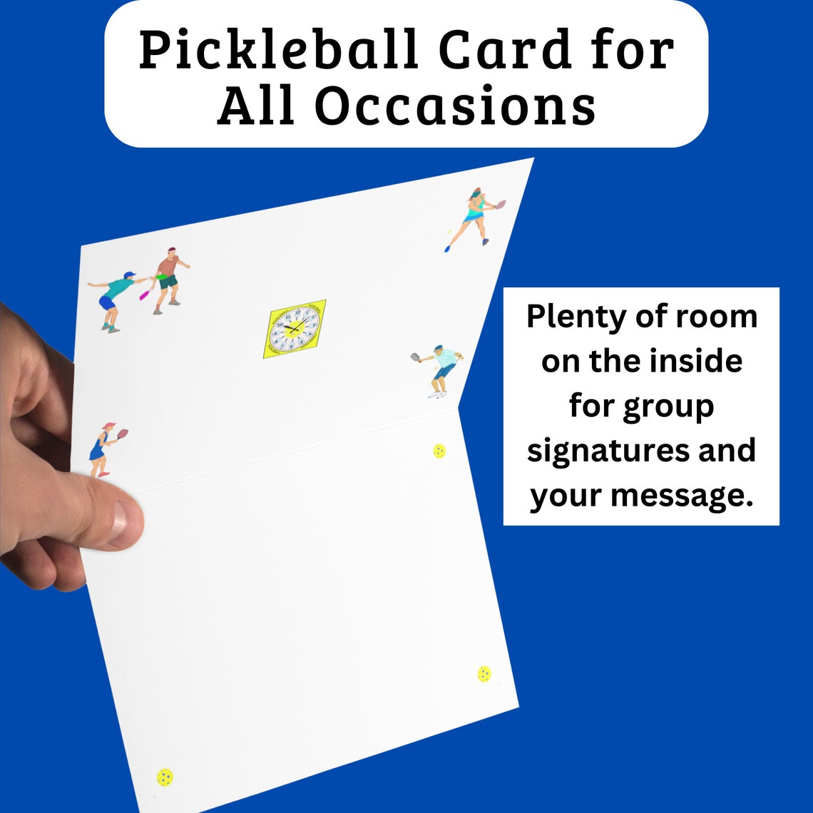 Pickleball Card Pickleball Gifts for Pickleball Player Funny Pickleball ...