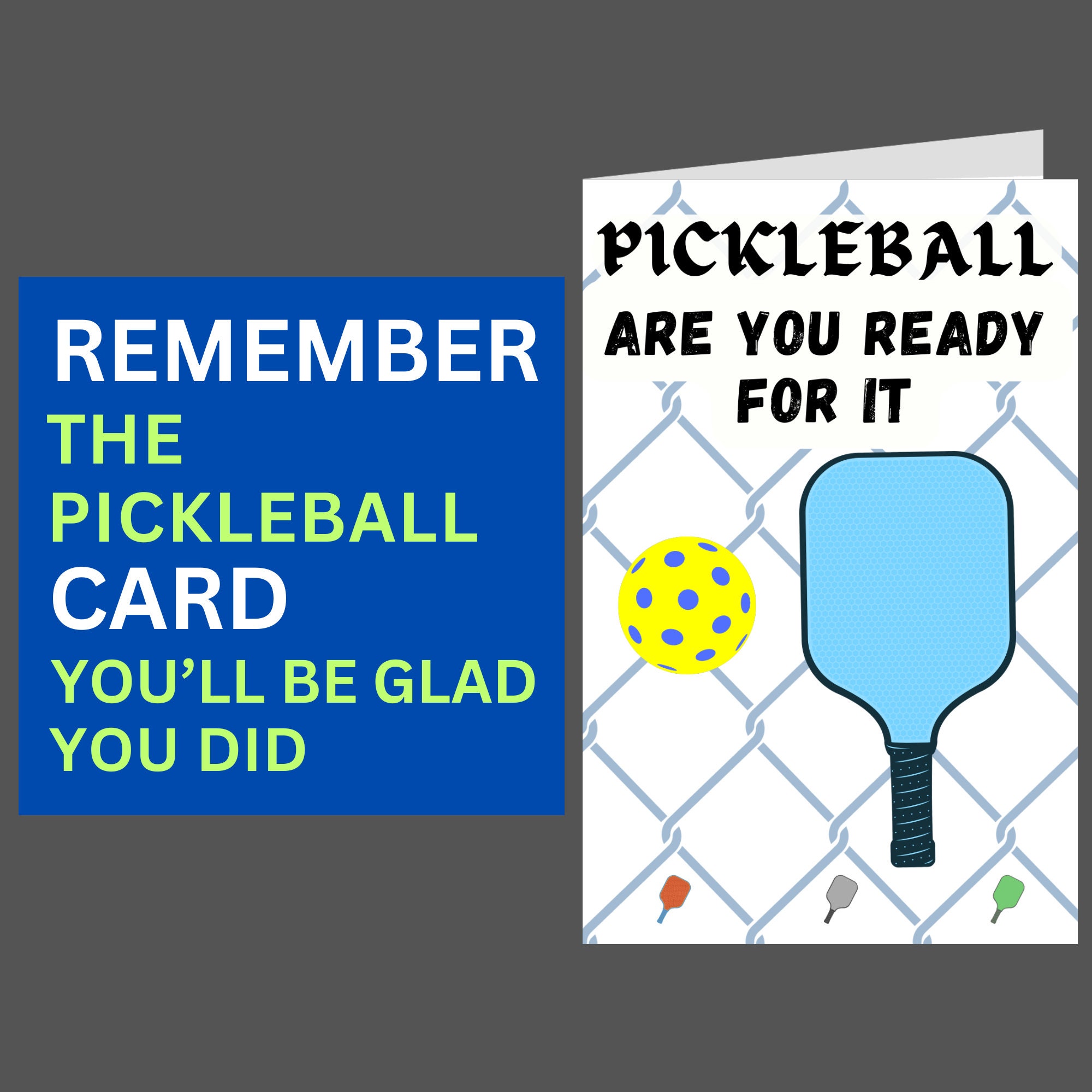 Pickleball Card for All Occasions Pickleball Gifts for Pickleball Gifts ...