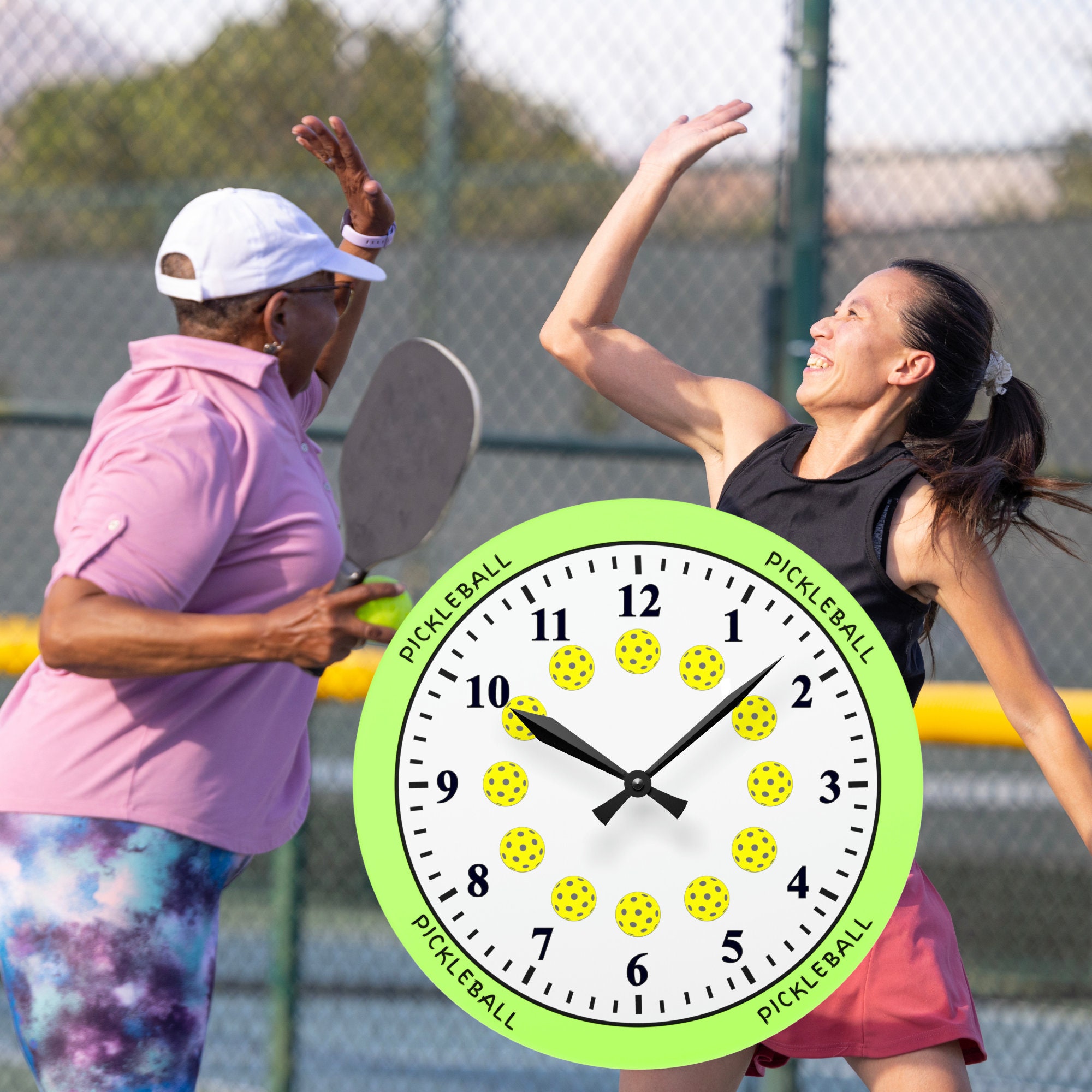 Pickleball Clock Gift for Pickleball Player Gift for Pickleball Lover ...