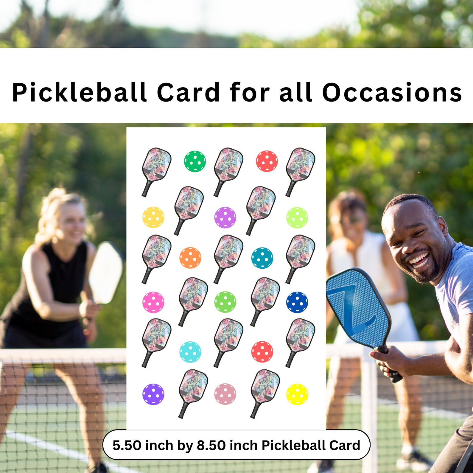 Pickleball Card Pickleball Gift for Pickleball Player Pickleball Gifts ...