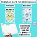 Pickleball Note Card for All Occasions Pickleball Gifts for Pickleball ...