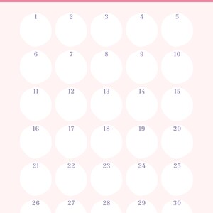 30-hard Challenge Template - Etsy