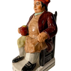 Antique Staffordshire Souter Johnny Toby Jug - Etsy