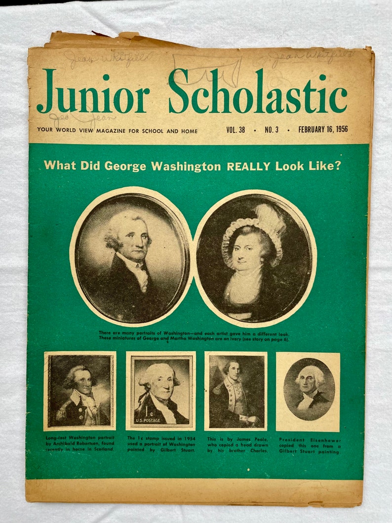 Stack of Vintage 1950s Junior Scholastic Magazines - Etsy
