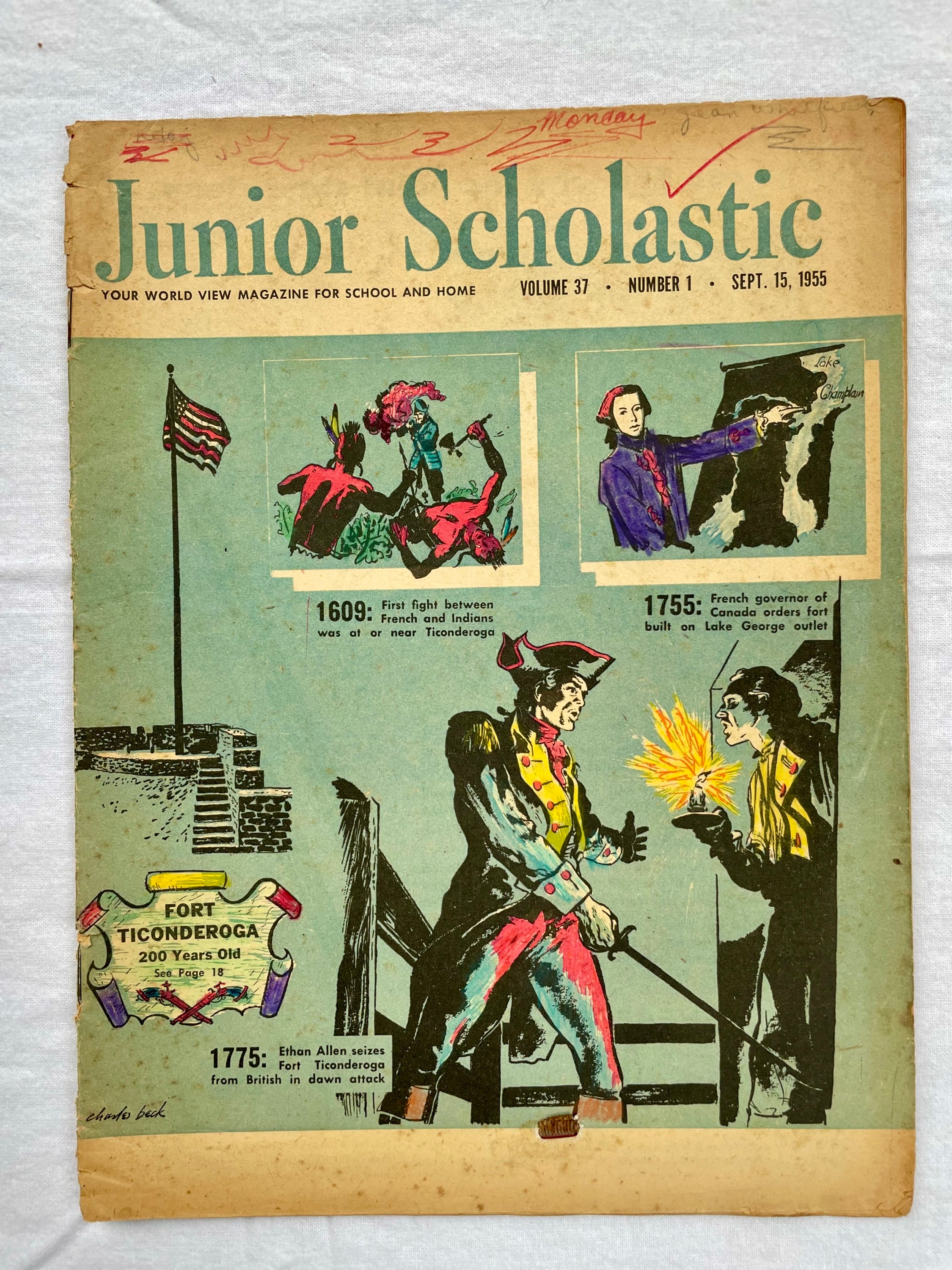 Stack of Vintage 1950s Junior Scholastic Magazines - Etsy