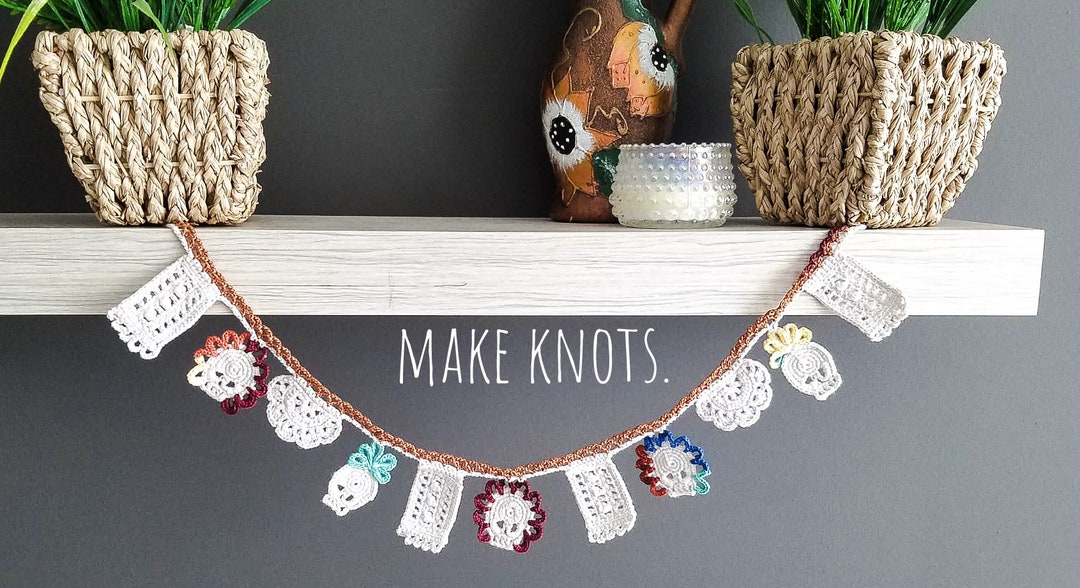 Papel Picado Party Decor- PDF Crochet Pattern - Etsy