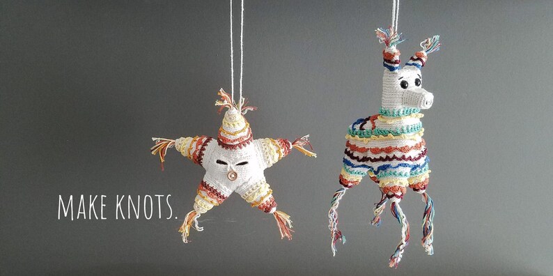 Amigurumi Donkey Piñata, Star Piñata, and Papel Picado Garland 3 PDF ...