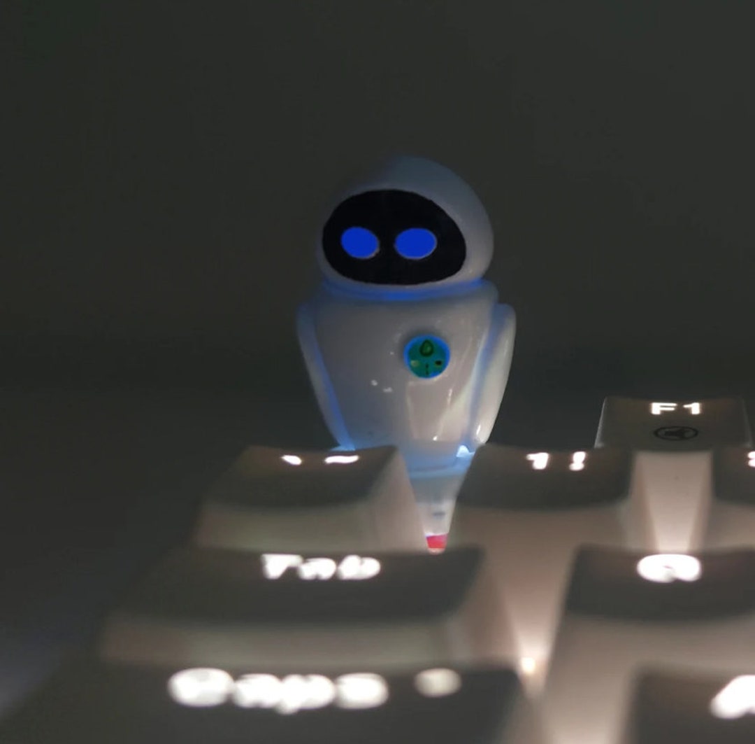 Hnadmade WALLE Eva Pixar Artisan Keycap OEM Height Key Cap for ...