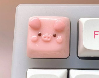 Pig Keycaps Piggy Keycaps Farmer Keyboard Collectible - Etsy