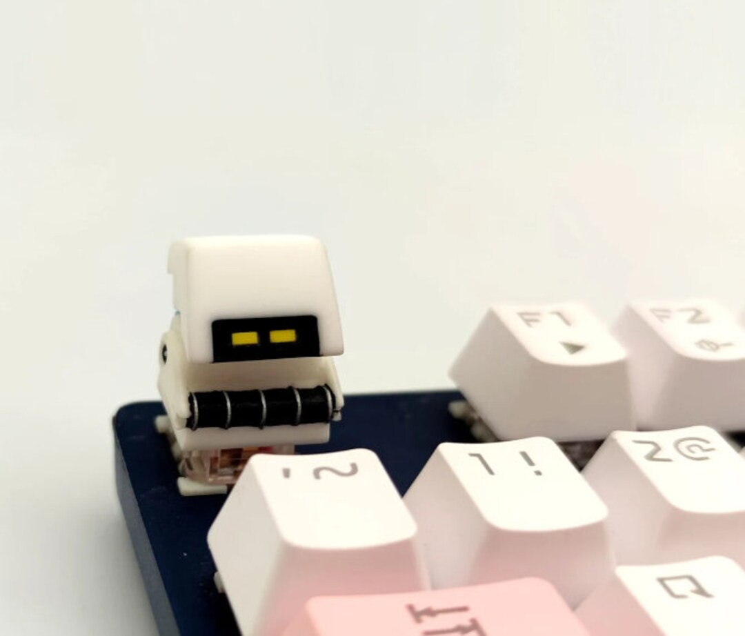Handmade WALLE M-O Microbe Obliterator Pixar Inspired Artisan Keycap ...