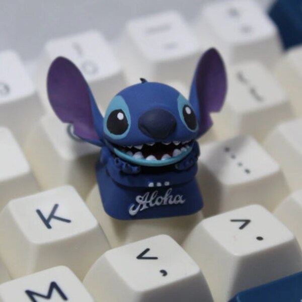 Stitch Keycap - Etsy