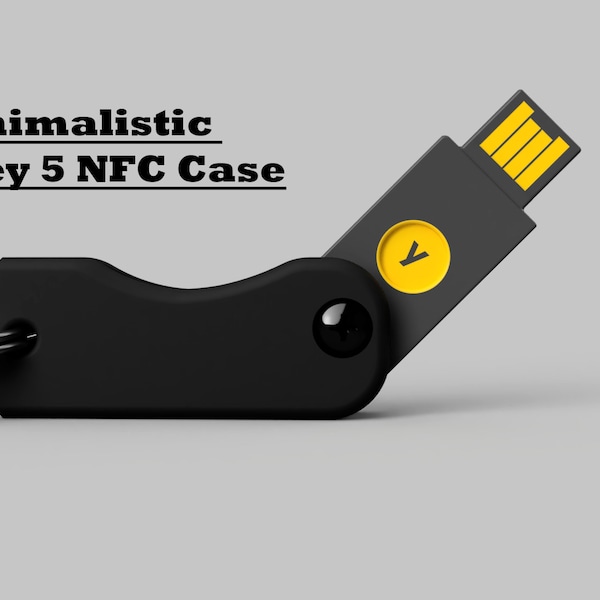 Yubikey 5 Nfc Case C - Etsy