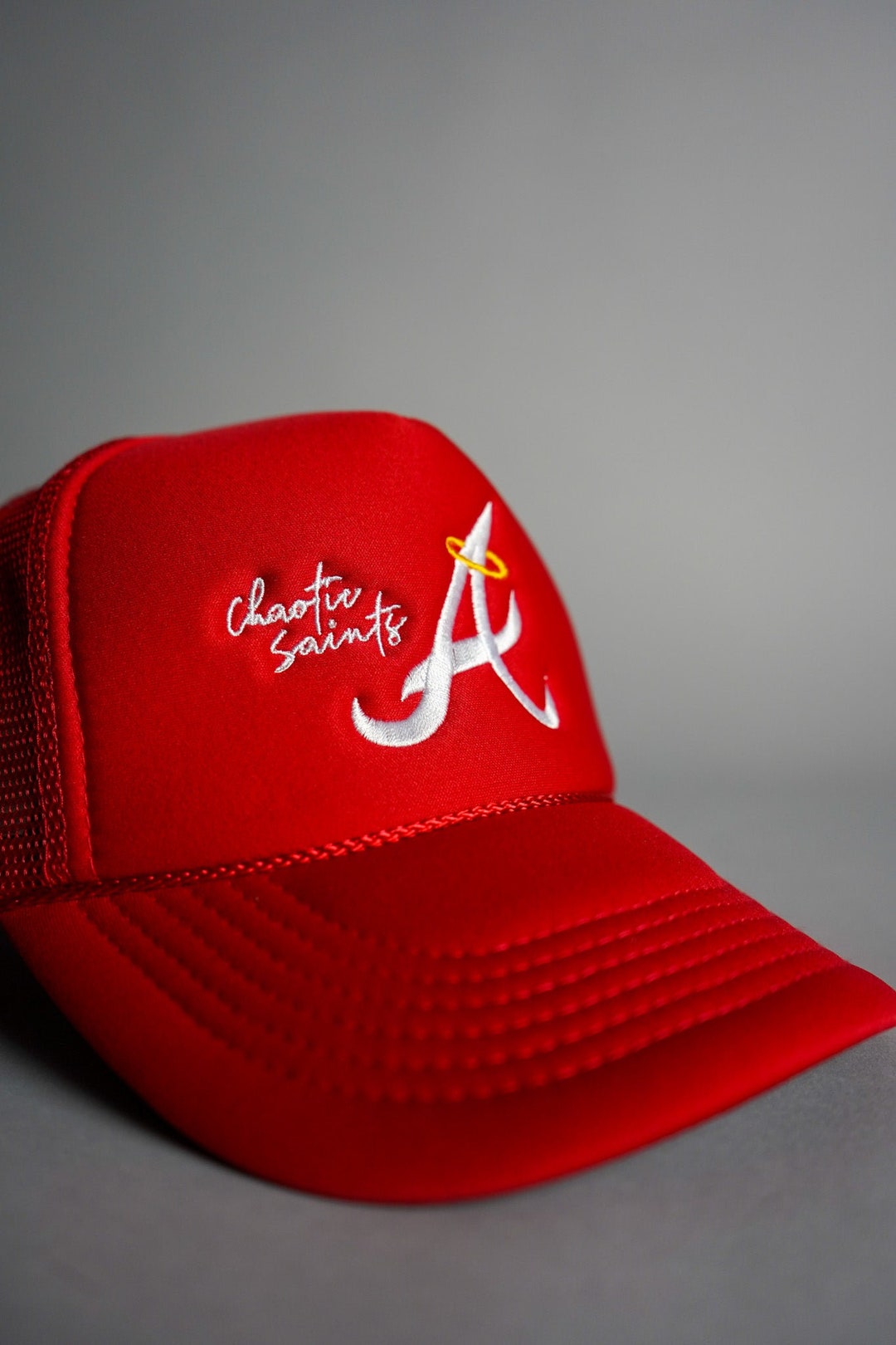 Atlanta Trucker Hat in Red - Etsy