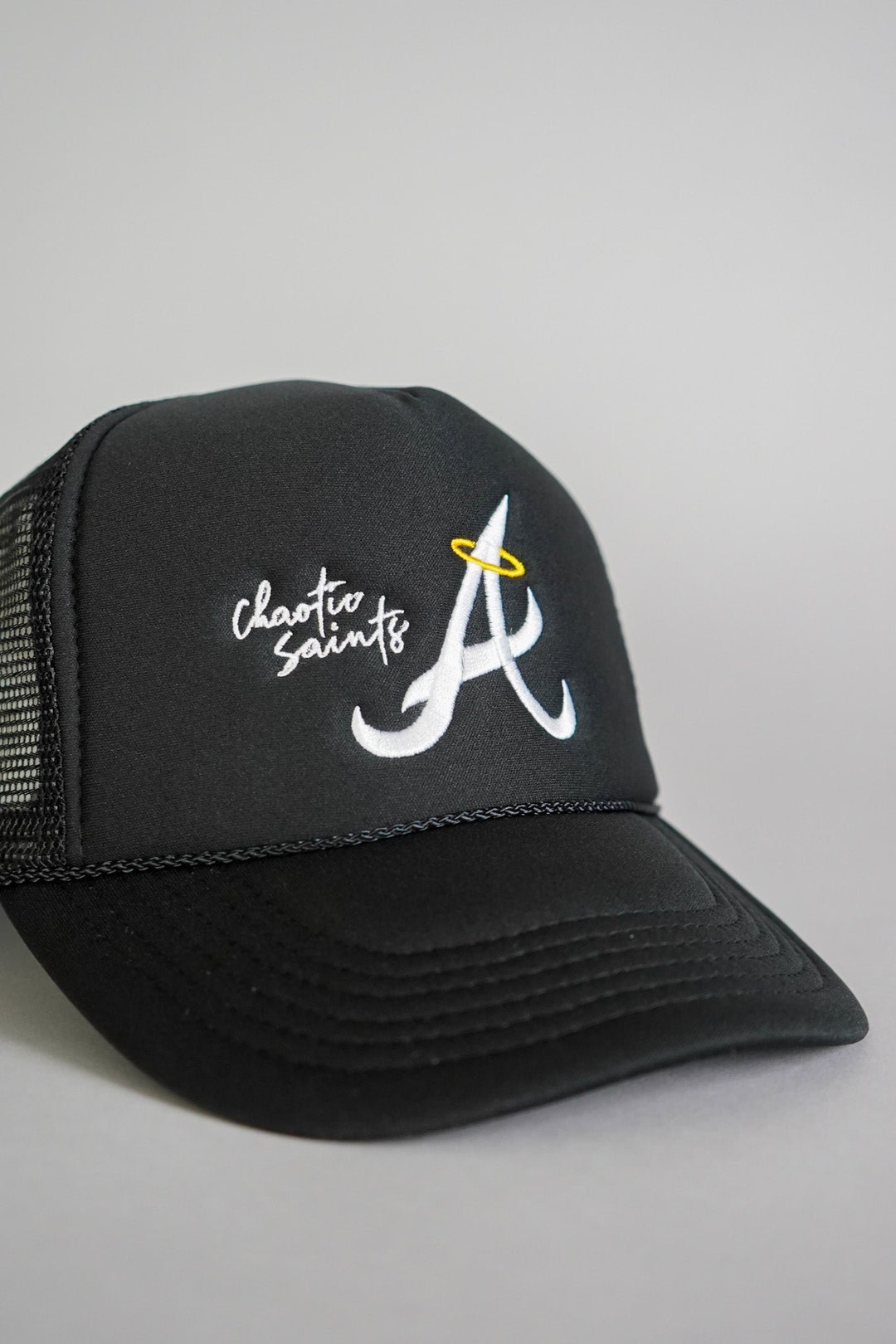 ATL Halo Trucker Hat Black - Etsy