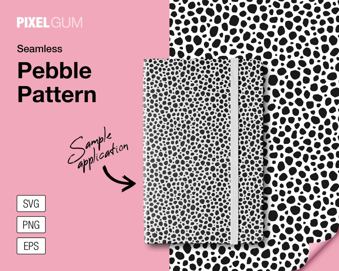 Seamless Speckled Dots Pattern Svg Eps Png Organic Dots - Etsy