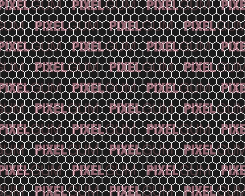 Seamless Hexagon Pattern SVG, Honeycomb Hexagon Pattern, Honeycomb ...